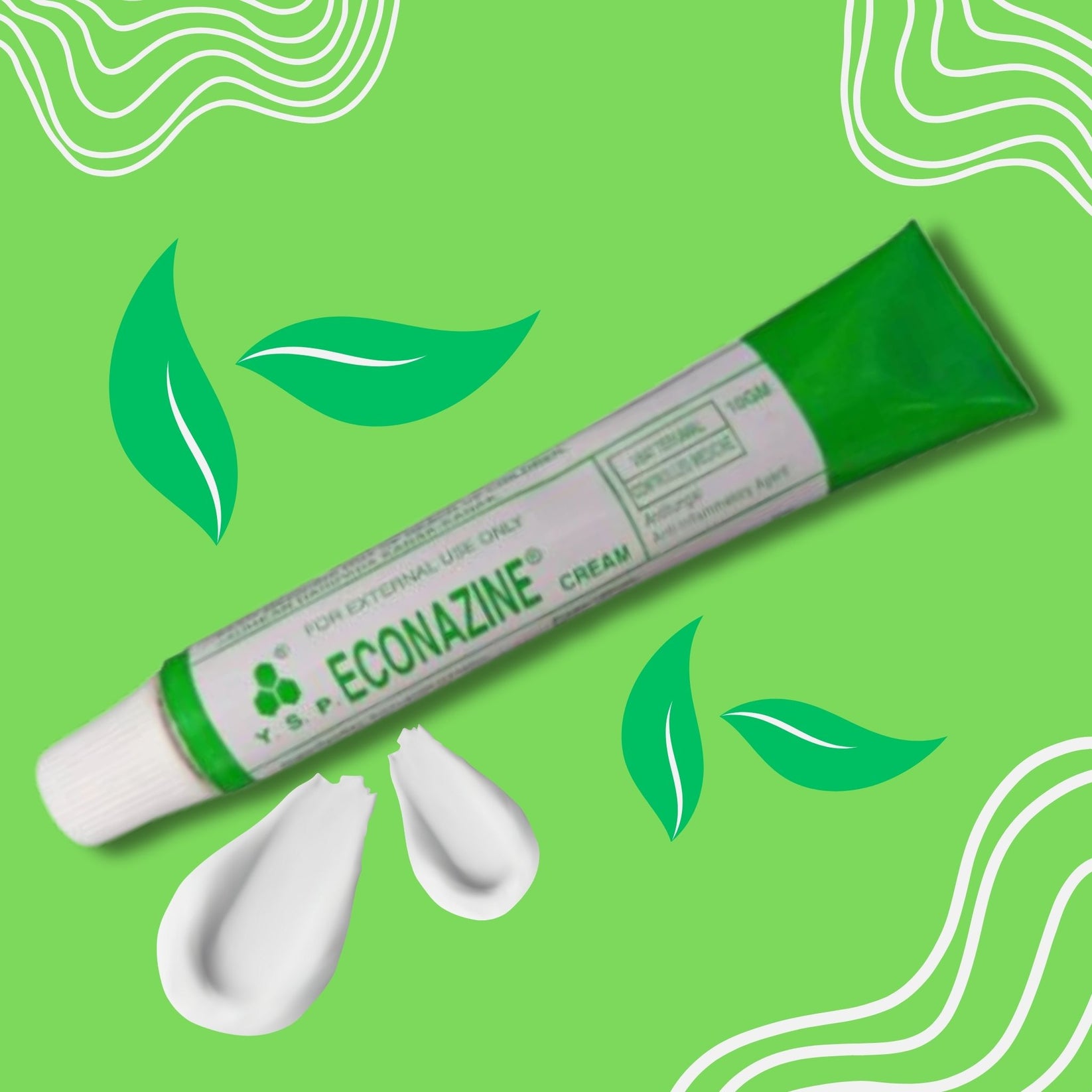 Econazine Cream 10g Antifungal & Anti-Inflammaory/Ubat anti gatal. Exp ...